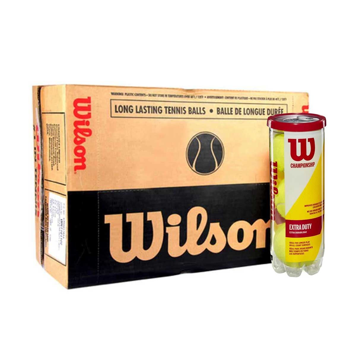 Wilson Championship Tennis Balls Carton (24 Cans) – Setsons.in